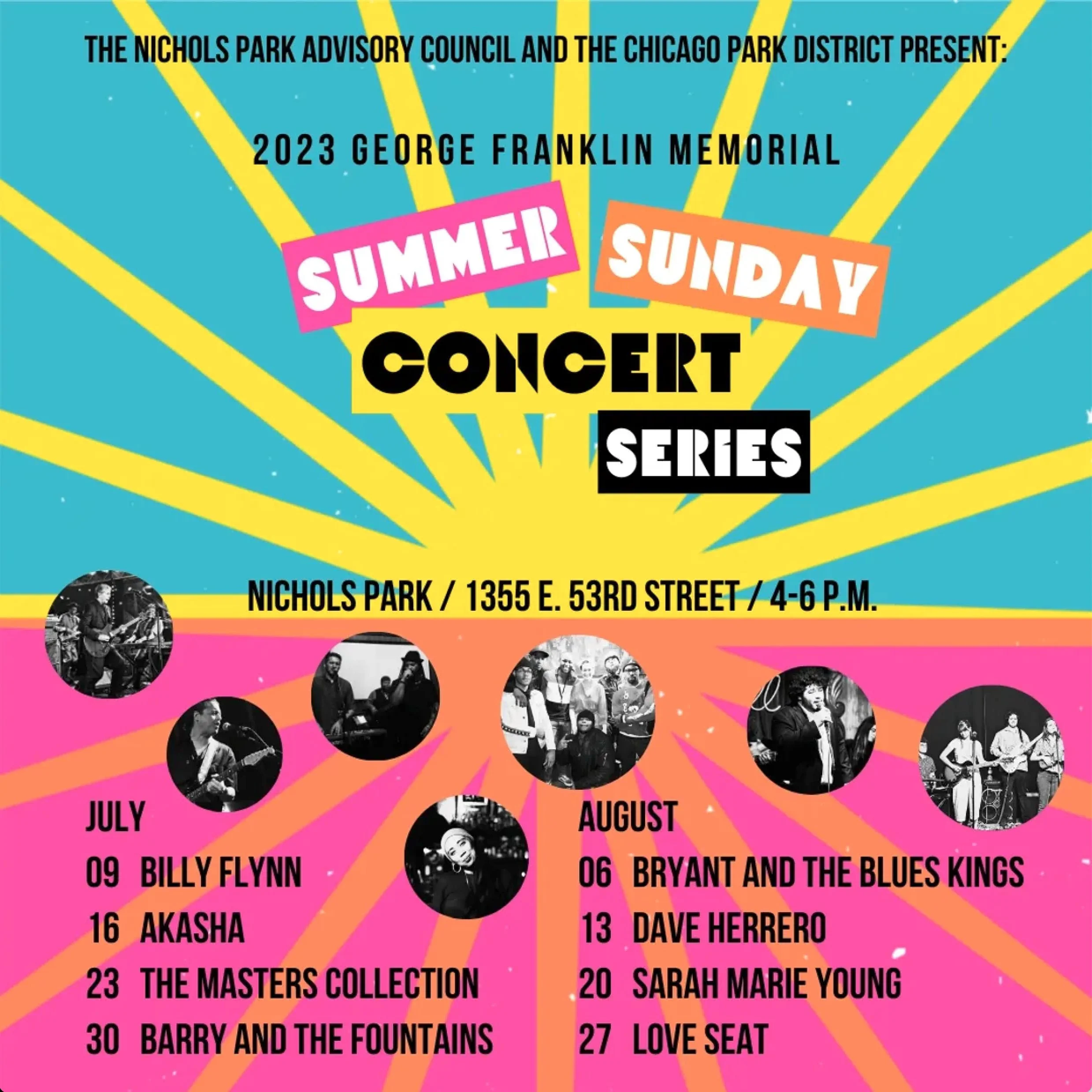 Summer Concert Series — Nichols Park Advisory Council