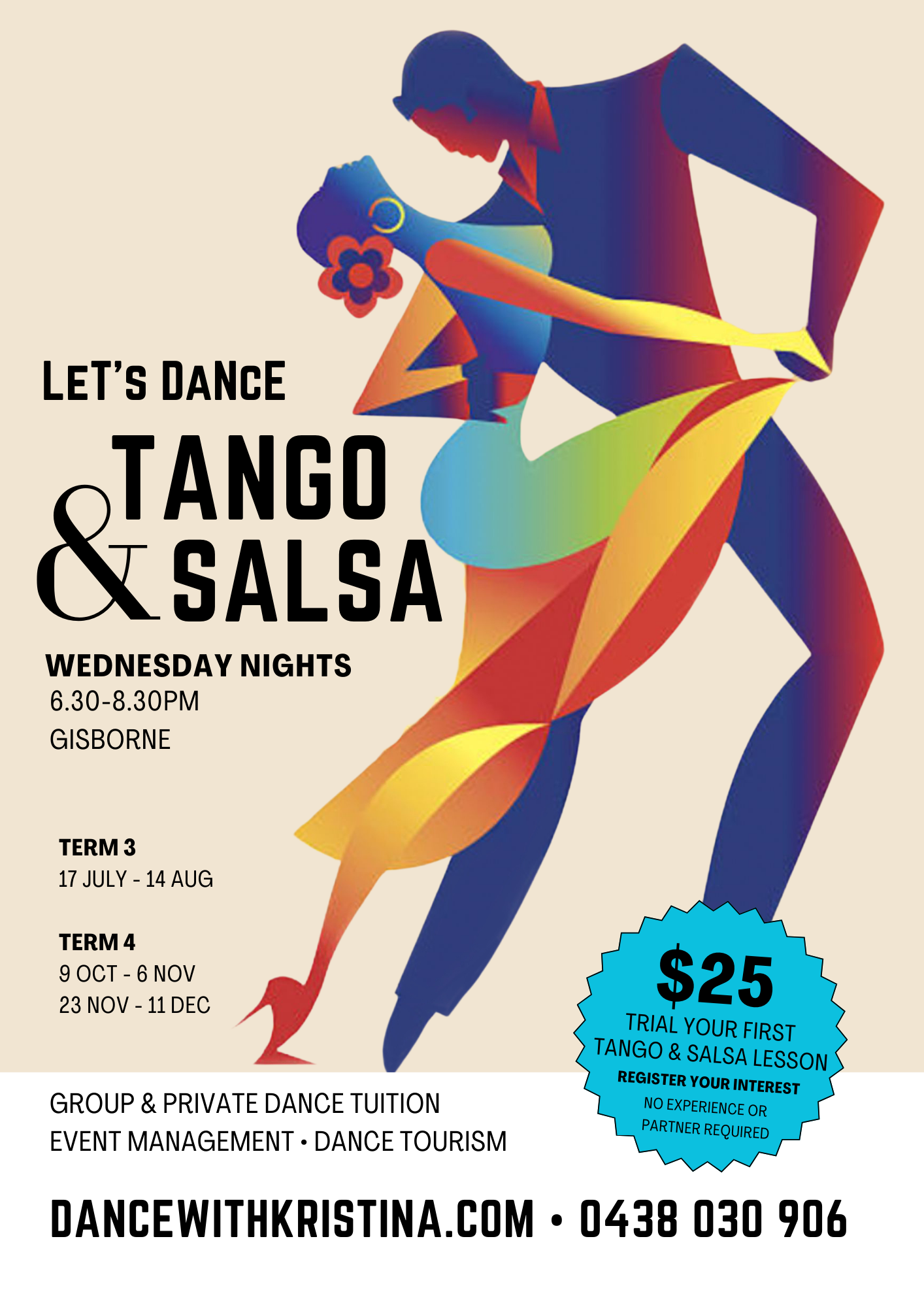 Tango & Salsa Group Classes — Dance with Kristina