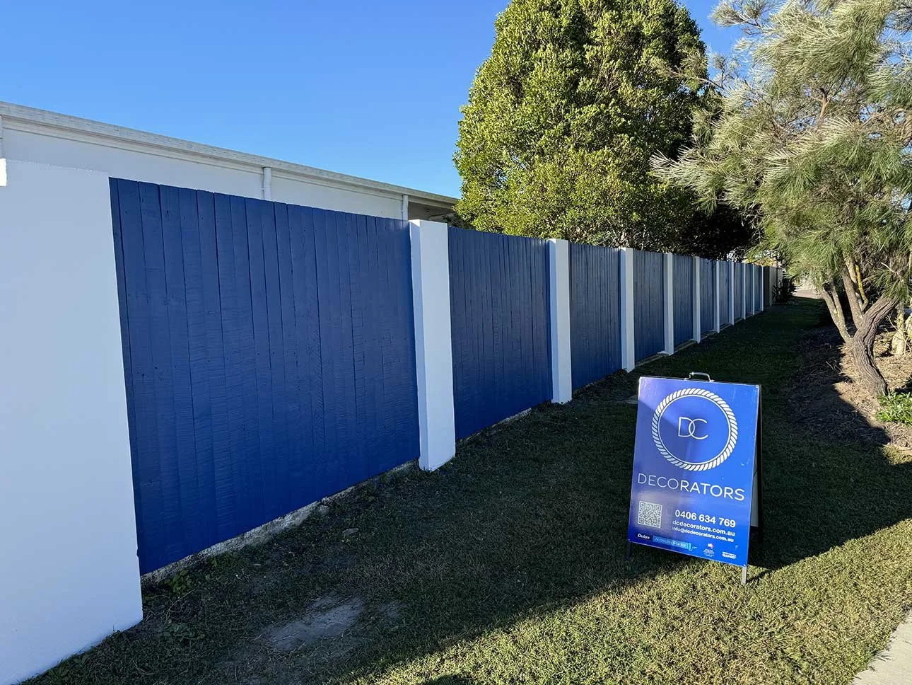 Fence Painting Brisbane - Timber & Colorbond Fencing — DC Decorators