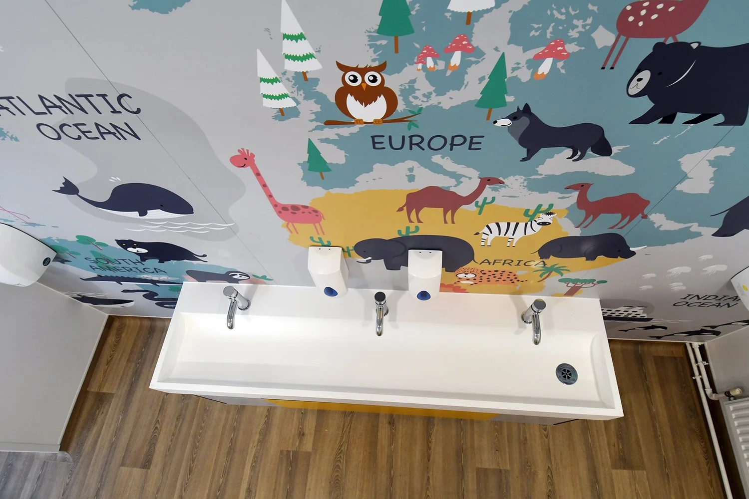 School Washroom Refurbishment Design Examples Portfolio — Cr8tive Washrooms