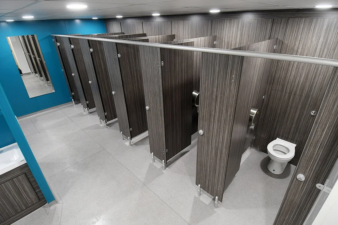 Why You Should Use Solid Grade Laminate For Your Toilet Cubicles — Cr8tive Washrooms