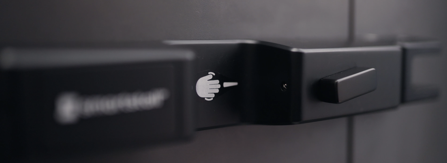 SmartStall Hands-Free Cubicle Locks — Cr8tive Washrooms