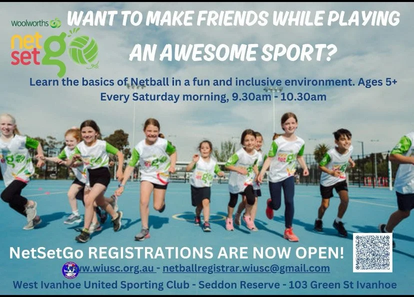 Netball — WEST IVANHOE UNITED SPORTS CLUB