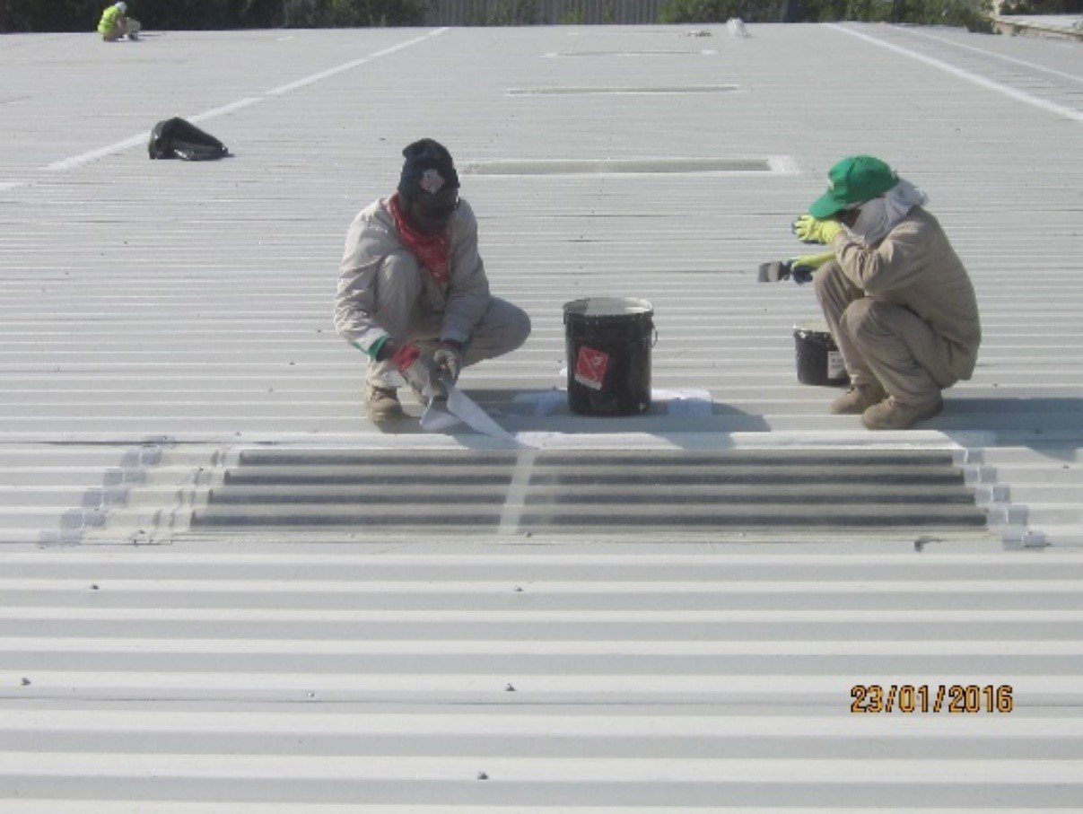 Roof Repair & Waterproofing — Modest Solaroofing — Roof Waterproofing ...