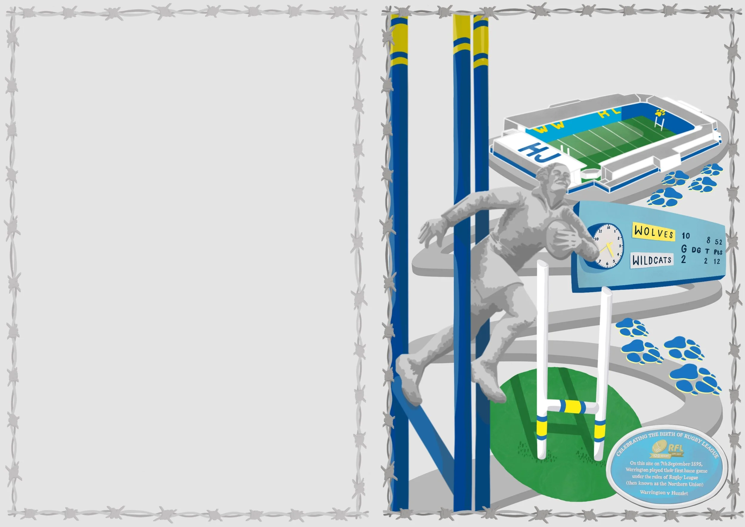 The Wire Way: walking tour illustrated map — Stef Woof | North-West ...