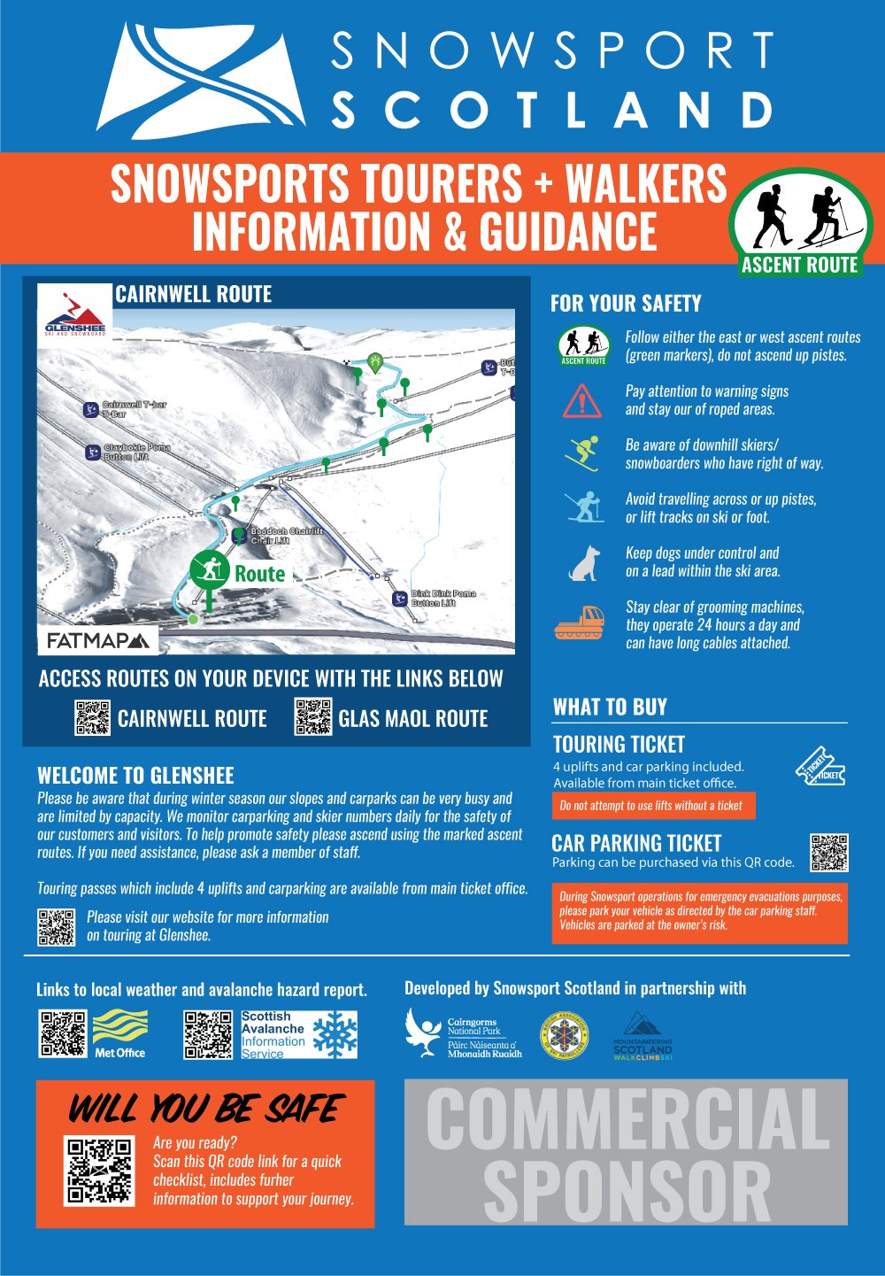 Backcountry Signage — Snowsport Scotland