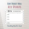 Exit Ticket Ideas to Help Students Reflect on Learning — Teaching Heart ...