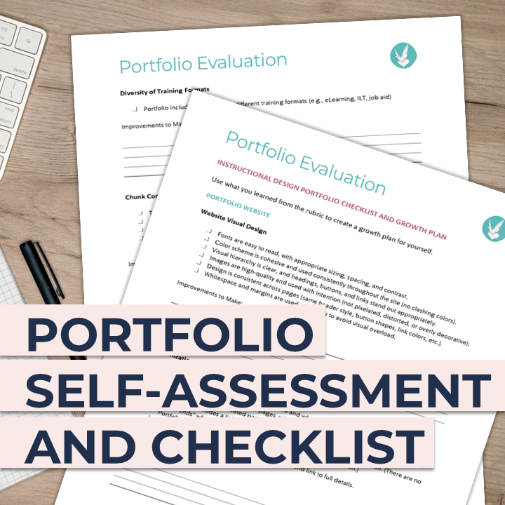 Instructional Design Portfolio Practice Outlines — Teaching Heart & Soul