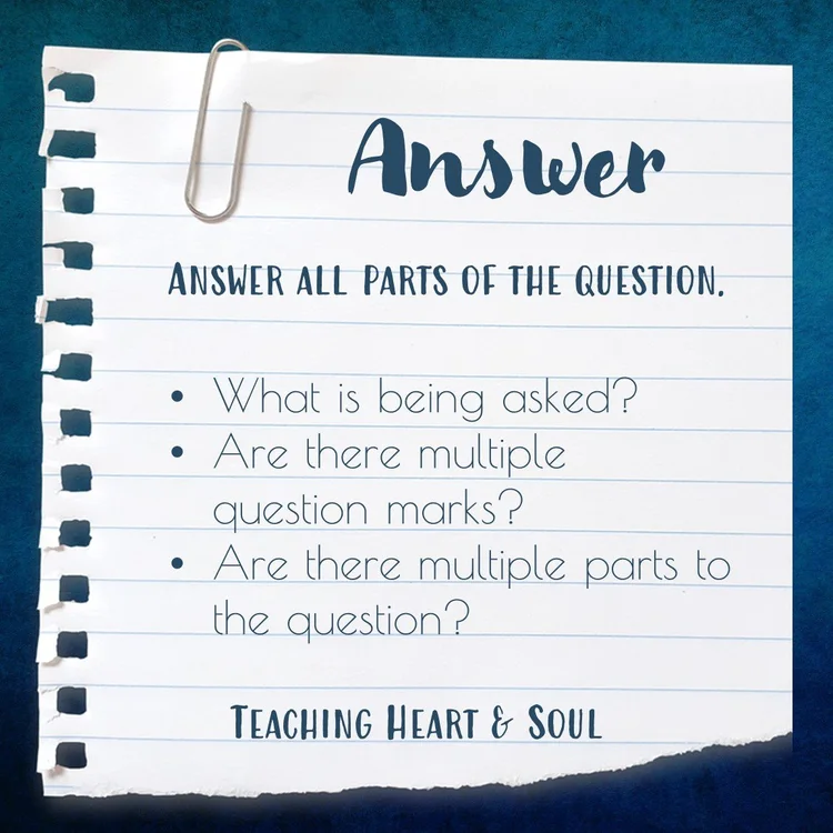 Teaching Students the RACE Writing Strategy — Teaching Heart & Soul