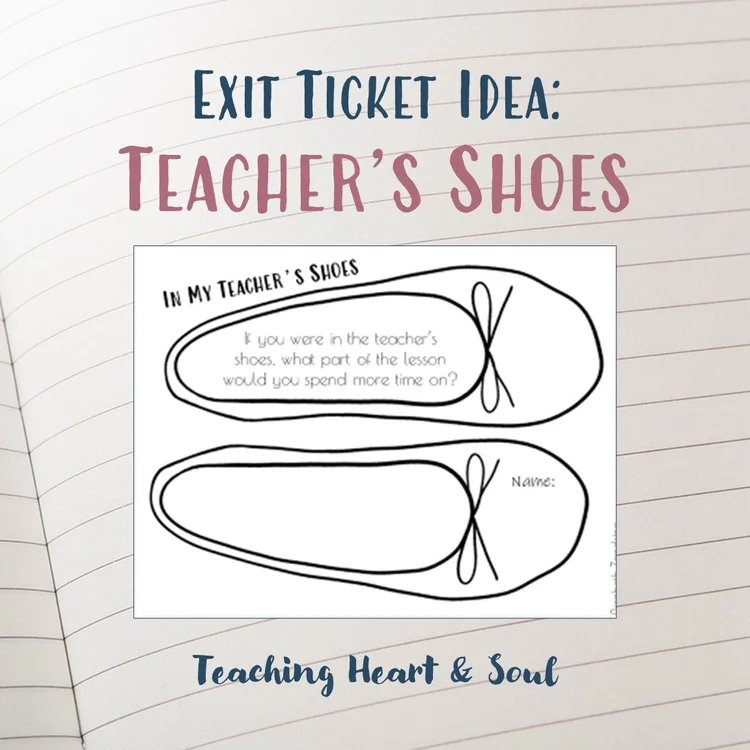 Exit Ticket Ideas to Help Students Reflect on Learning — Teaching Heart ...