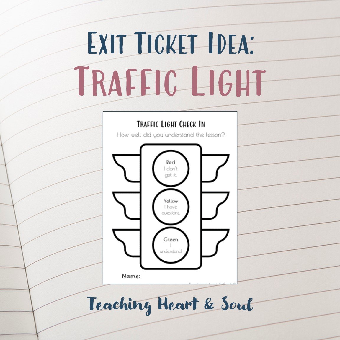 Exit Ticket Ideas to Help Students Reflect on Learning — Teaching Heart ...