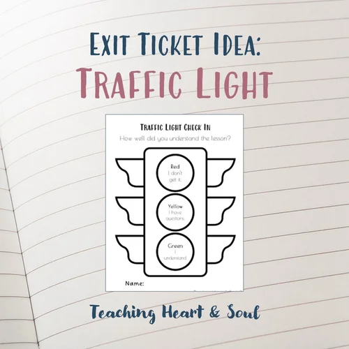 Exit Ticket Ideas to Help Students Reflect on Learning — Teaching Heart & Soul