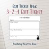 Exit Ticket Ideas to Help Students Reflect on Learning — Teaching Heart ...