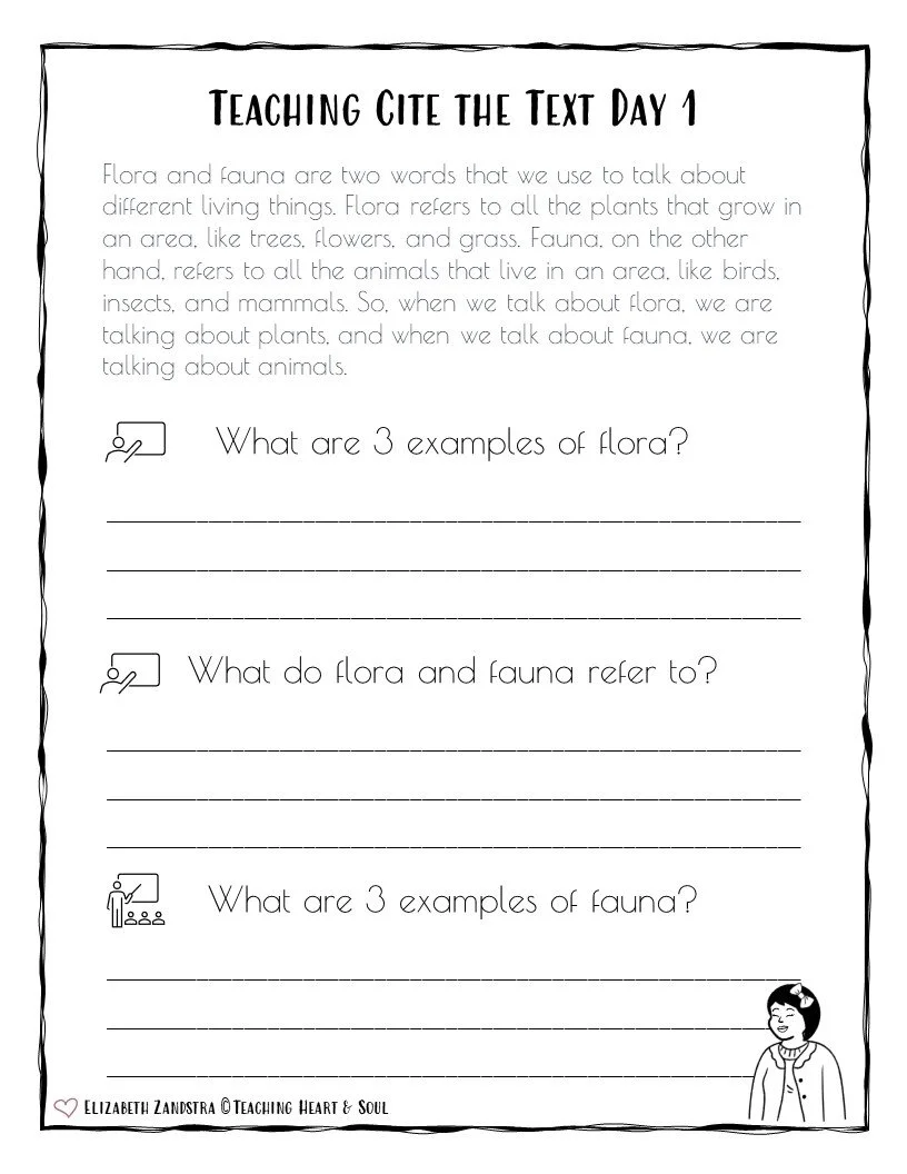 3rd Grade Writing Curriculum Process — Teaching Heart & Soul