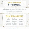 Using Bloom's Taxonomy in Learning Objectives — Teaching Heart & Soul