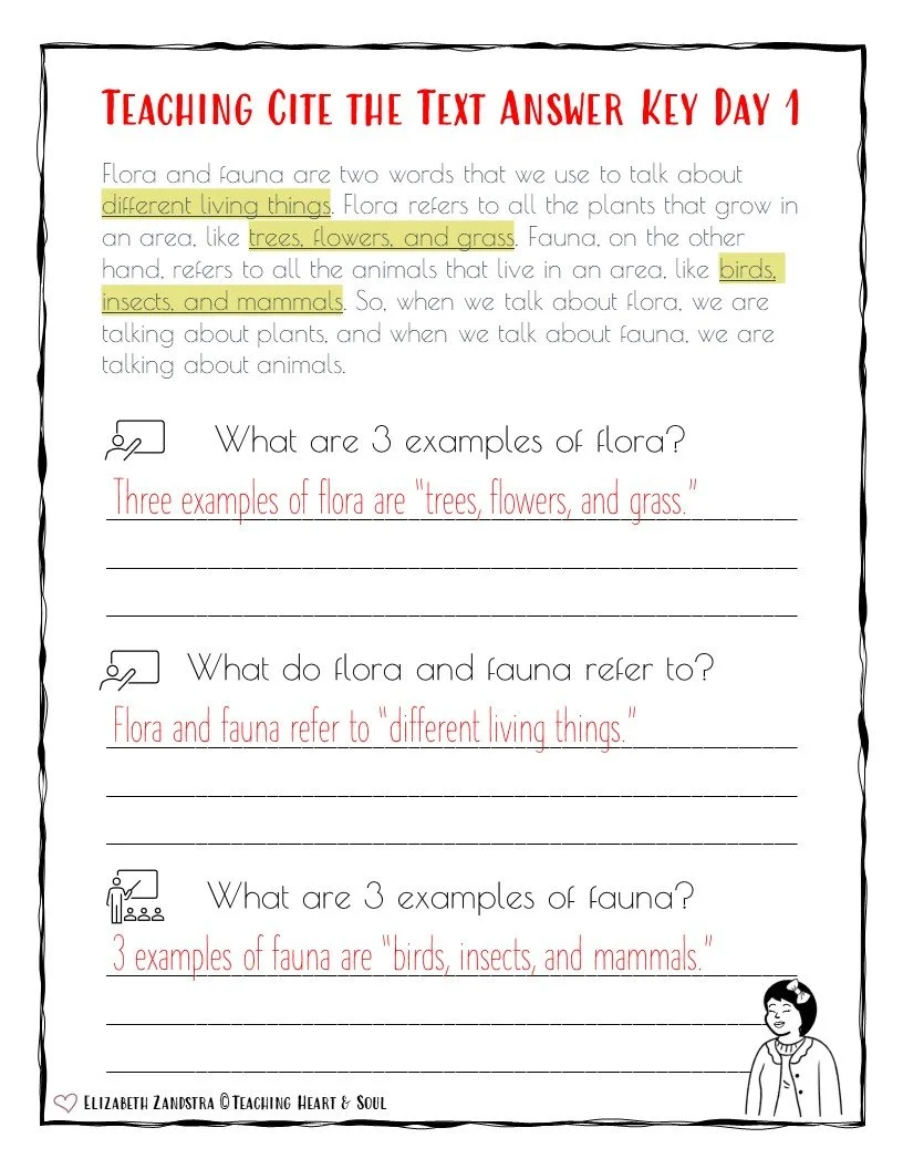 3rd Grade Writing Curriculum Process — Teaching Heart & Soul
