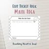 Exit Ticket Ideas to Help Students Reflect on Learning — Teaching Heart ...