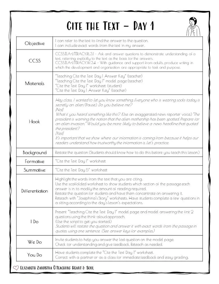 3rd Grade Writing Curriculum Process — Teaching Heart & Soul