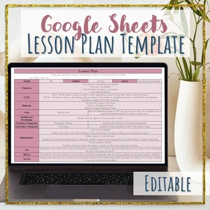 Creating Lesson Plan Templates in Google Sheets as a Teacher — Teaching ...