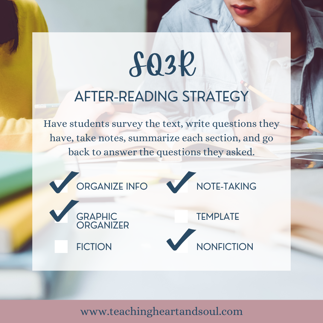 Post Reading Activities for Deeper Understanding — Teaching Heart & Soul