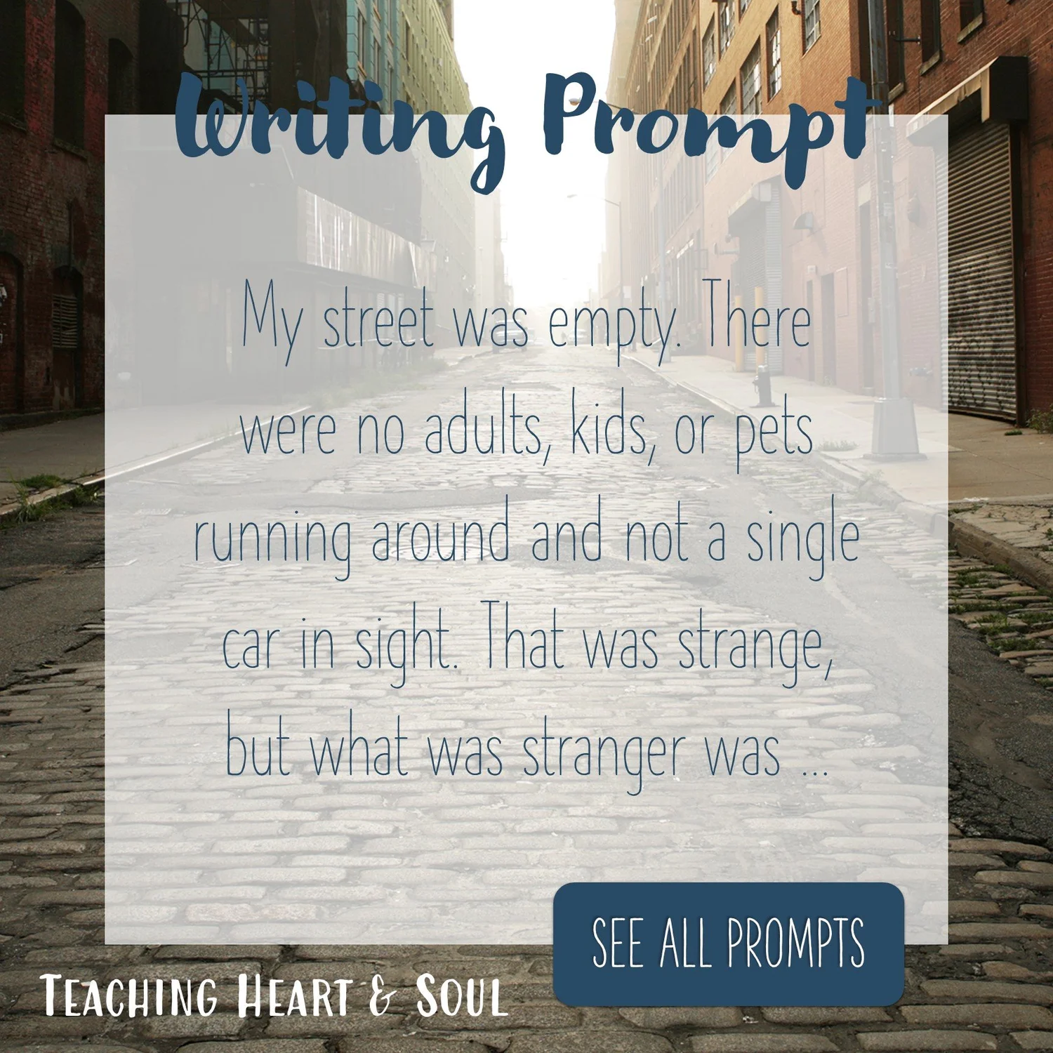 Story Starters and Writing Prompts for Creative Writing — Teaching ...