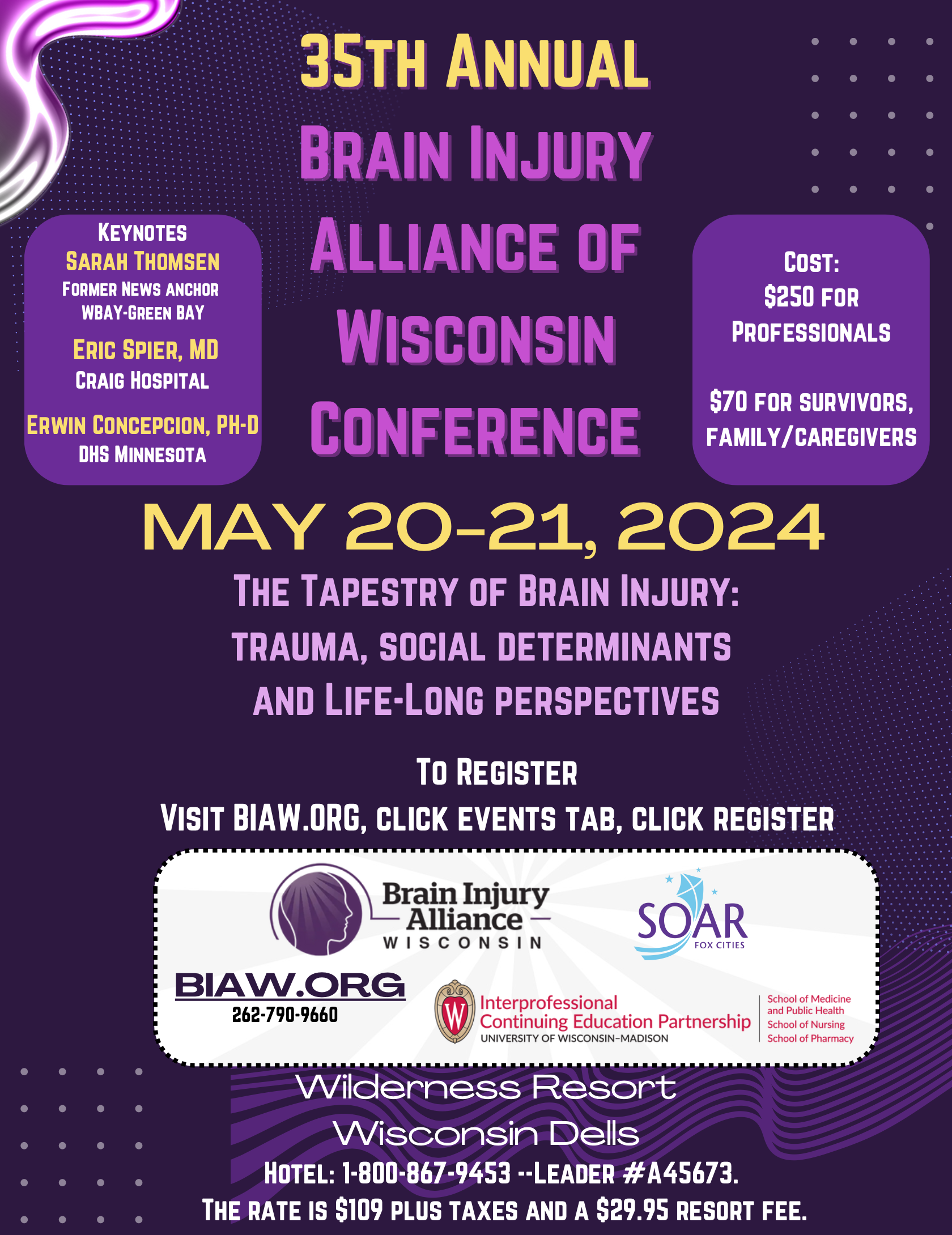 BIAW Conference — Brain Injury Alliance of Wisconsin | Brain Injury ...