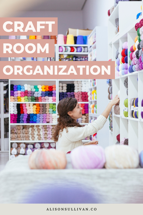 How I Finally Decluttered My Craft Room — Alison Crafts