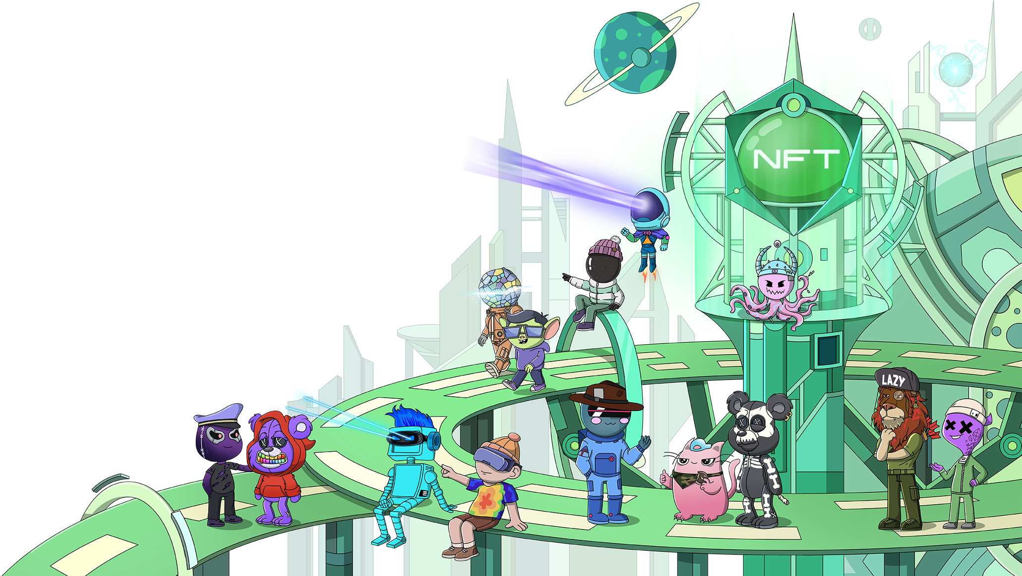 Welcome to the NFTcommunity, Beyond the Blockchain