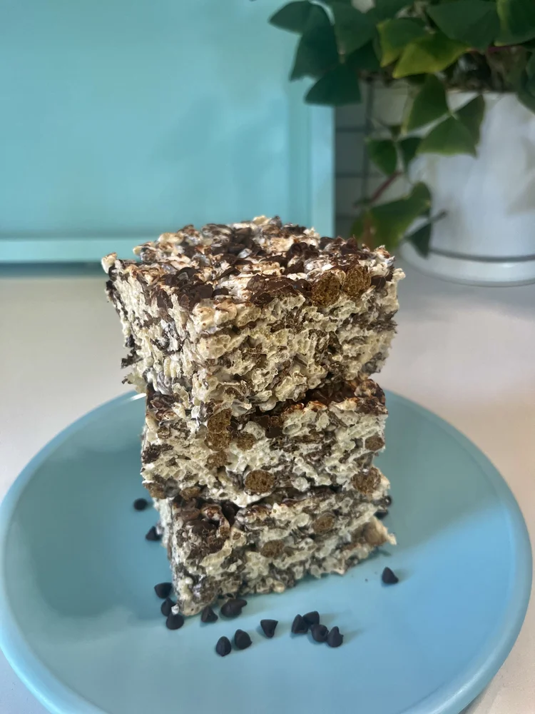 Choc-O-Bloc Krispie Treats — flour+sugar