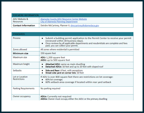 Permit - Alameda County ADU Resource Center