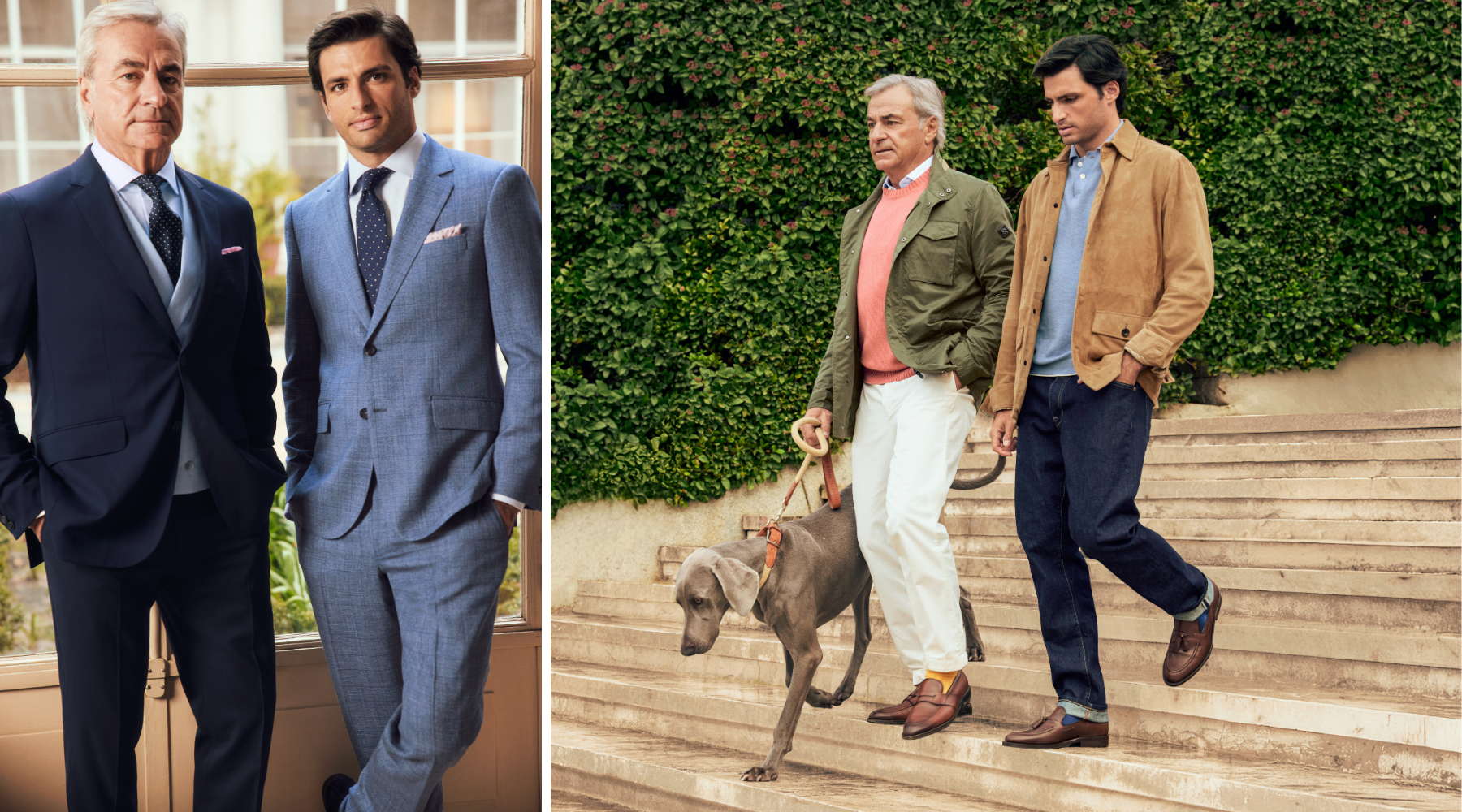 Así luce Carlos Sainz en la nueva campaña de Hackett London — Q8 Magazine