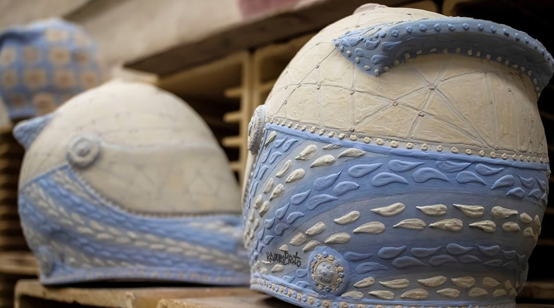 El México GP rindió homenaje a la artesanía mexicana con estos cascos ...