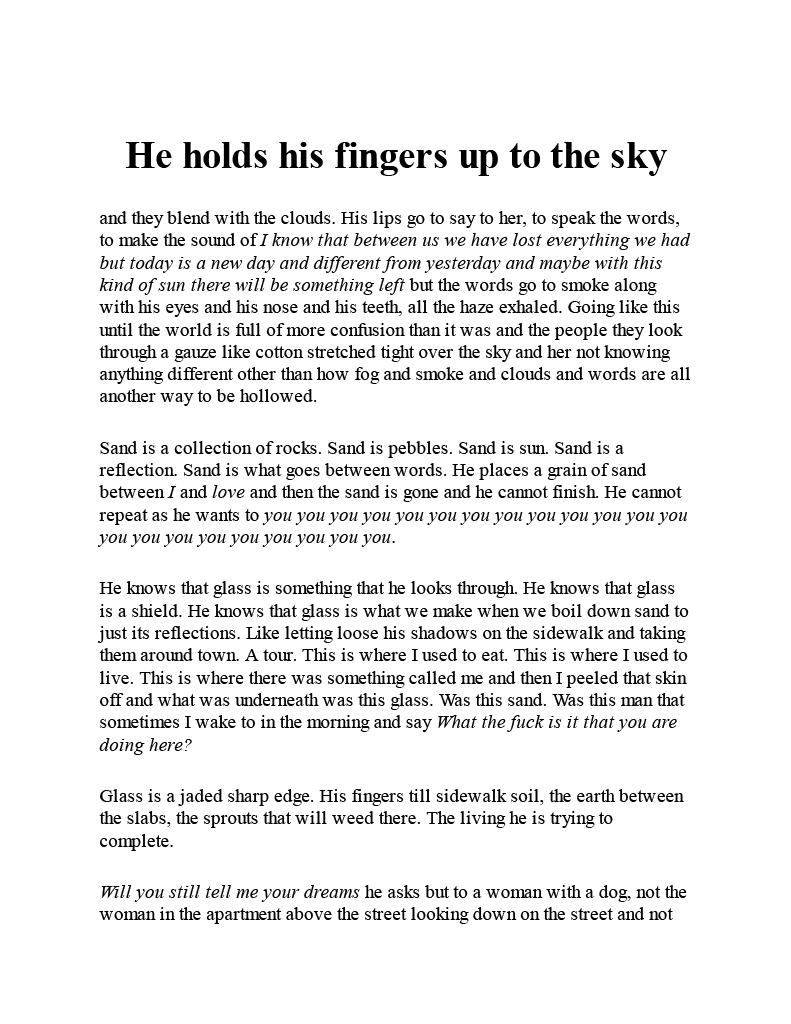 A Man of Glass & All the Ways We Have Failed by J.A. Tyler eBook ...