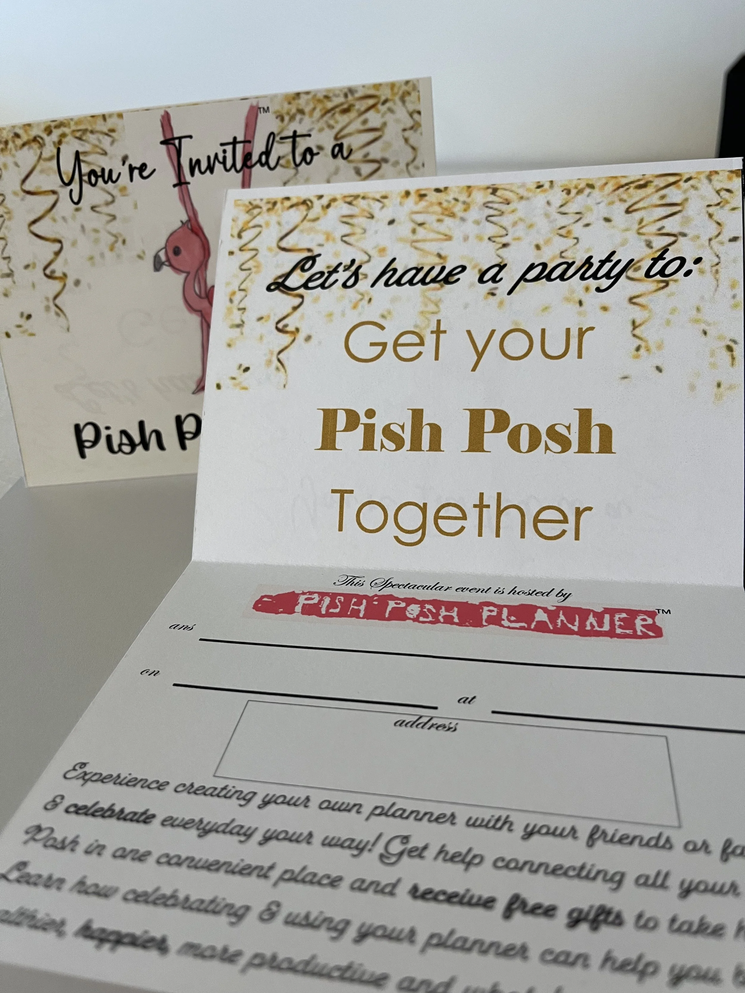 Pish Posh Planner