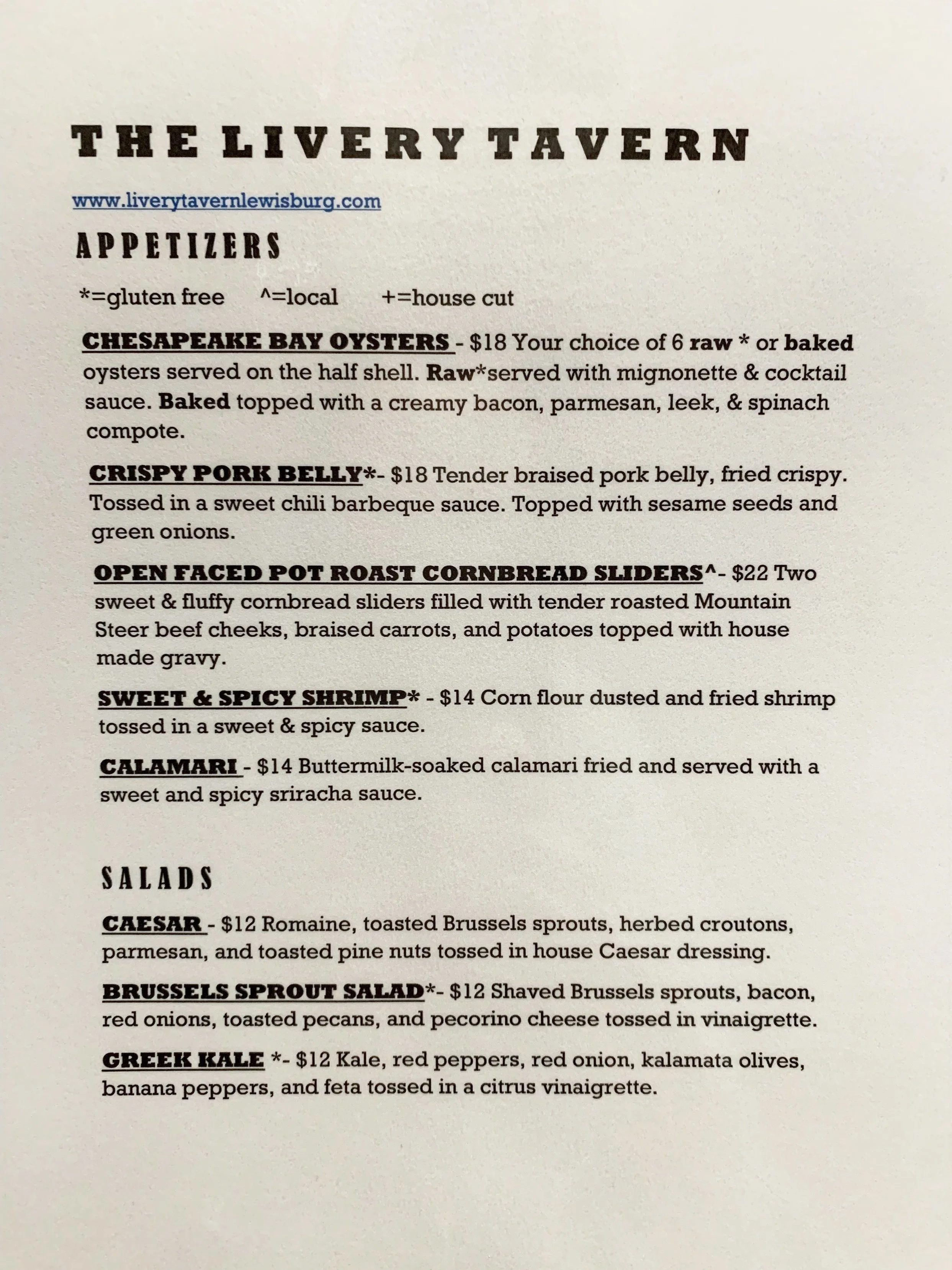 Eat — Livery Tavern