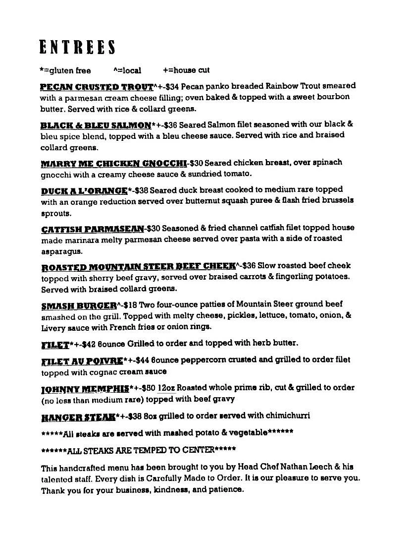 Eat — Livery Tavern