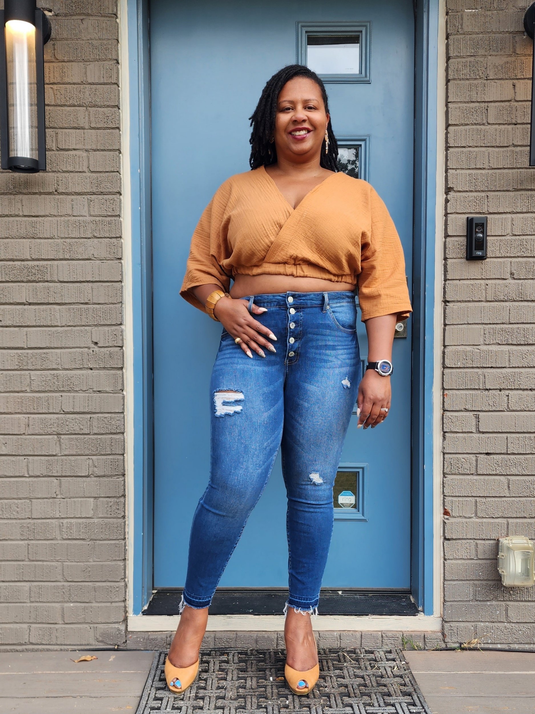 Cropped Wrap Top: Unfettered Patterns 1004 — TipStitched