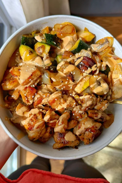 Hibachi Chicken Bowls — Cailee Eats