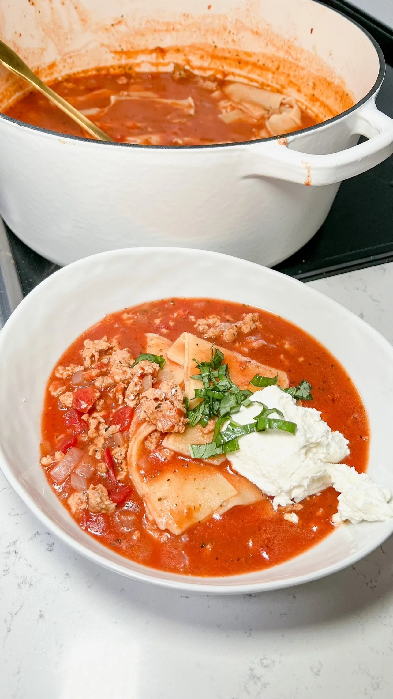 Lasagna Soup — Cailee Eats