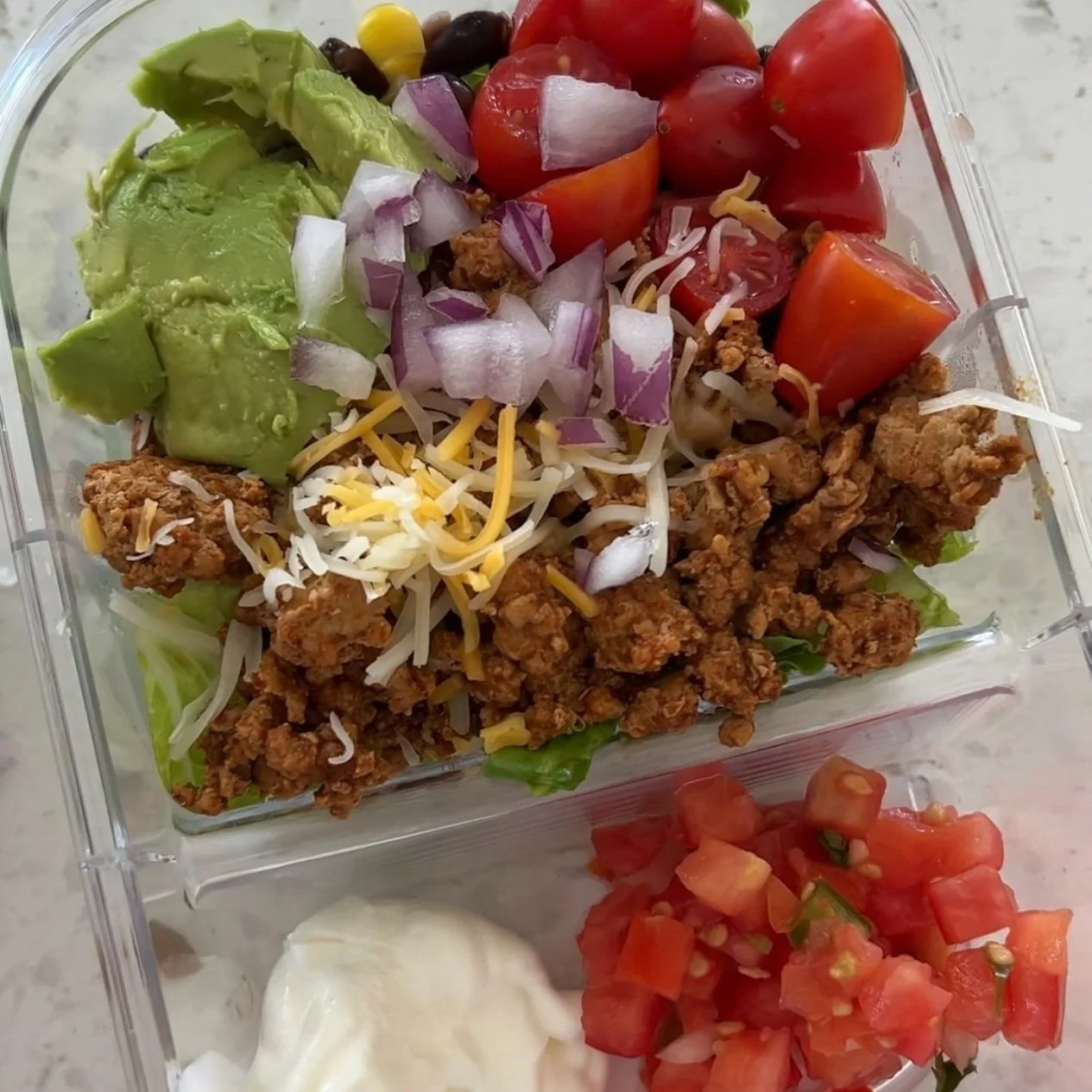 Weekly Meal Prep: Kung Pao Chicken, Taco Salad, Eggwich Breakfast Sandwich — Cailee Eats