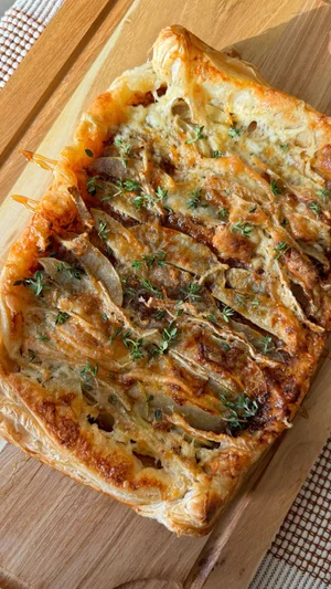 Apple, Brie, and Fig Tart — Cailee Eats