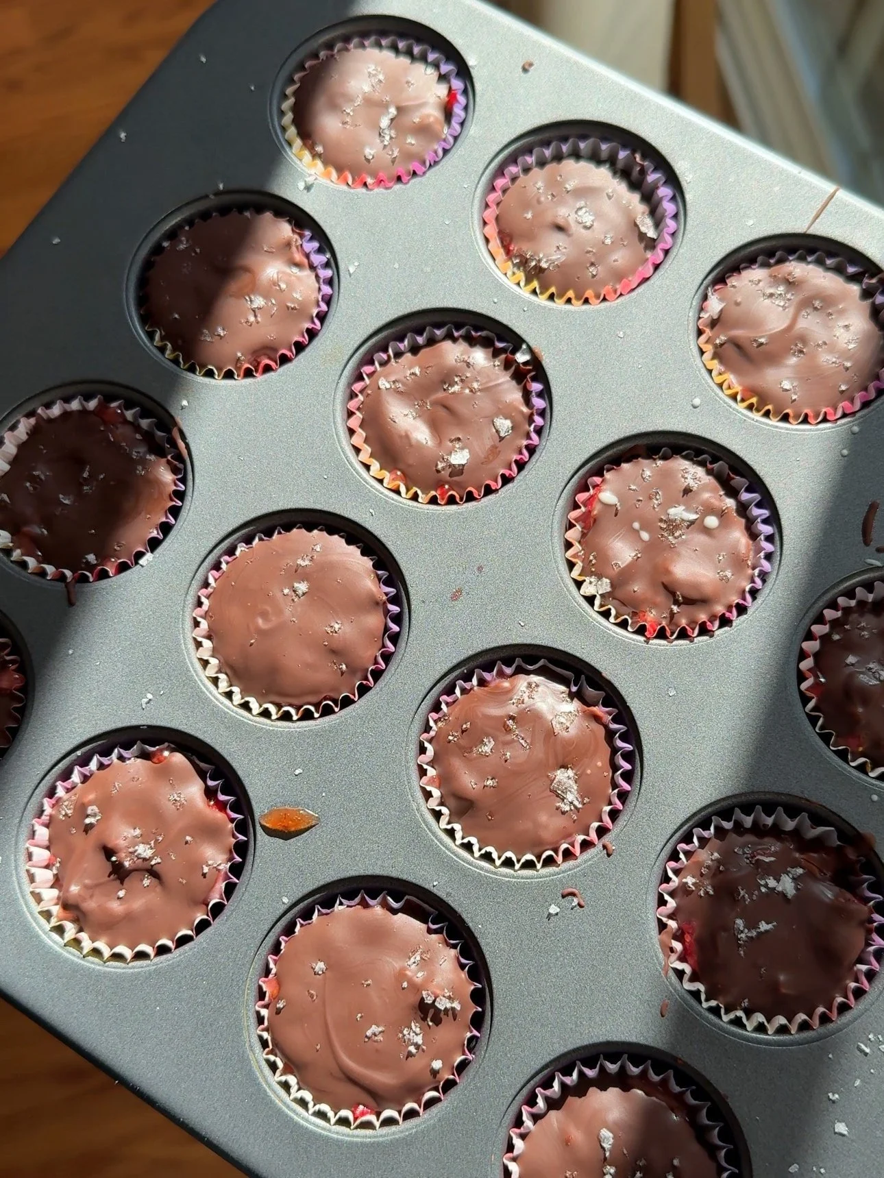 Chocolate Strawberry Jam Cups — Cailee Eats