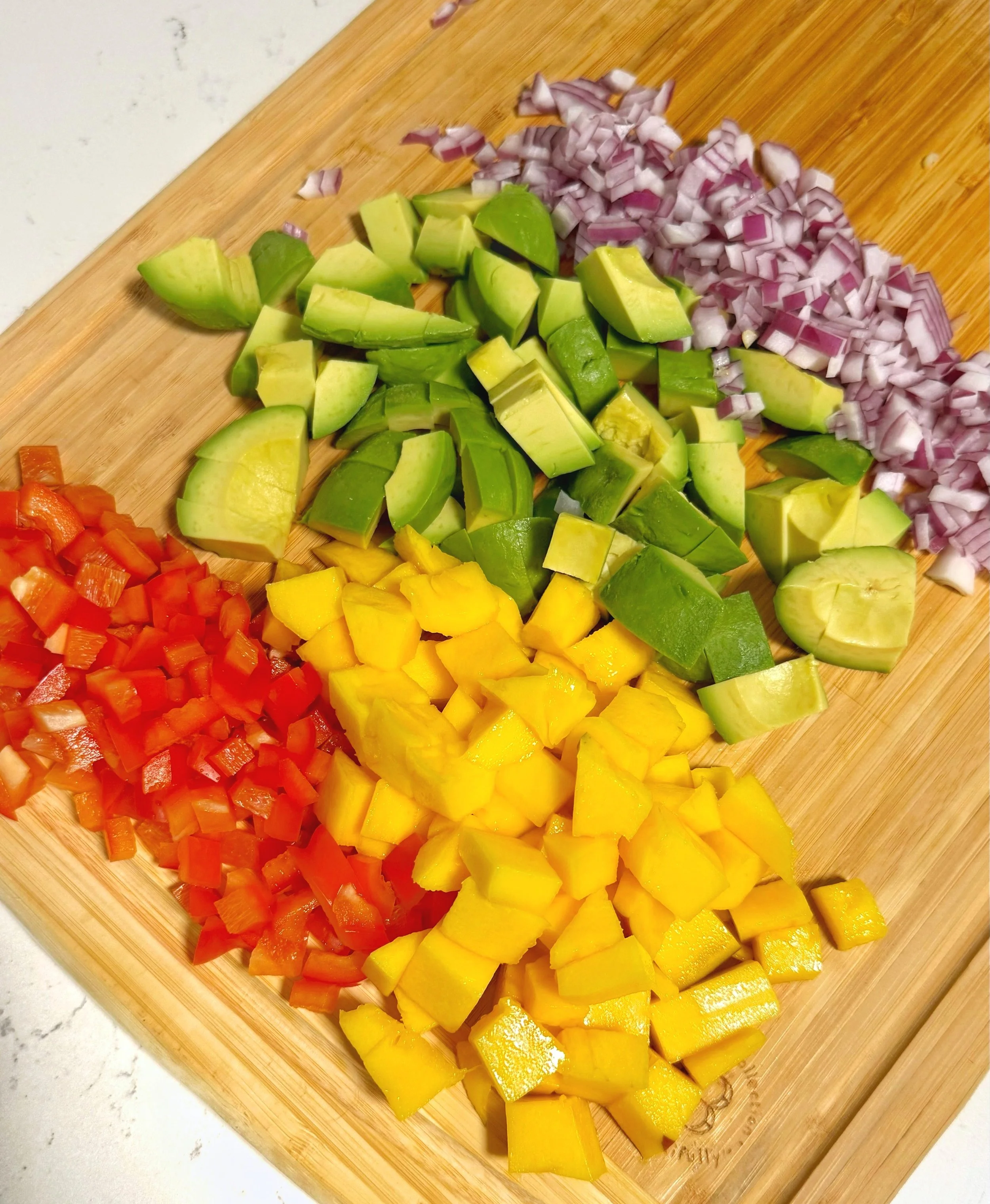 Crispy Salmon with Mango Salsa & Coconut Rice — Cailee Eats