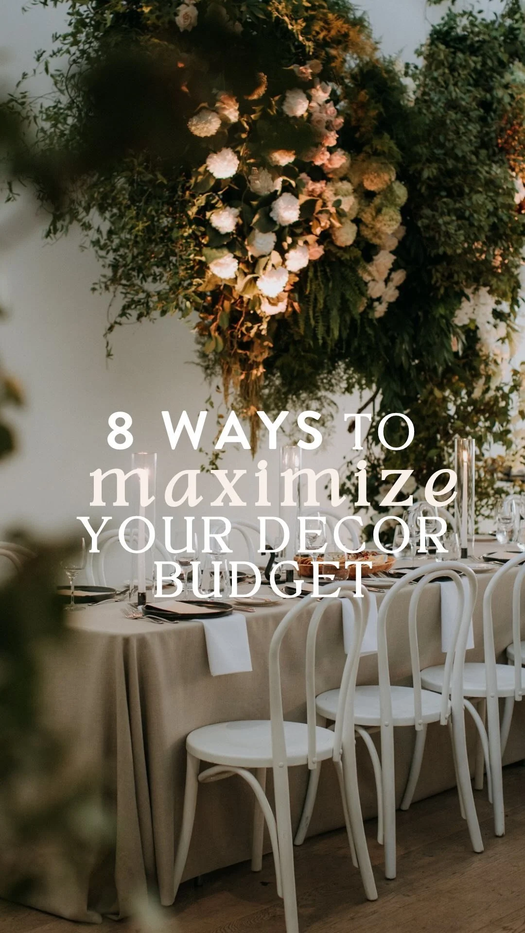 Decor and Event Furniture Rental Gallery | Bespoke Decor Metro ...