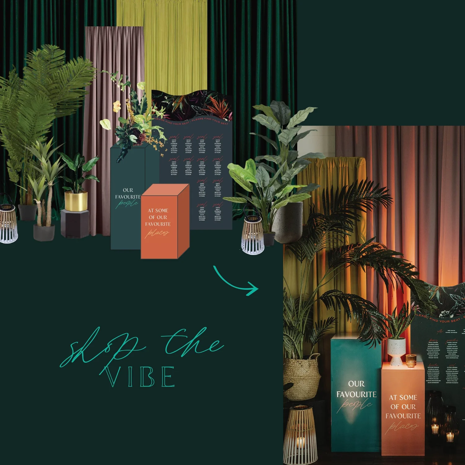 Meg + Daniel — Bespoke Decor Rentals and Event Design