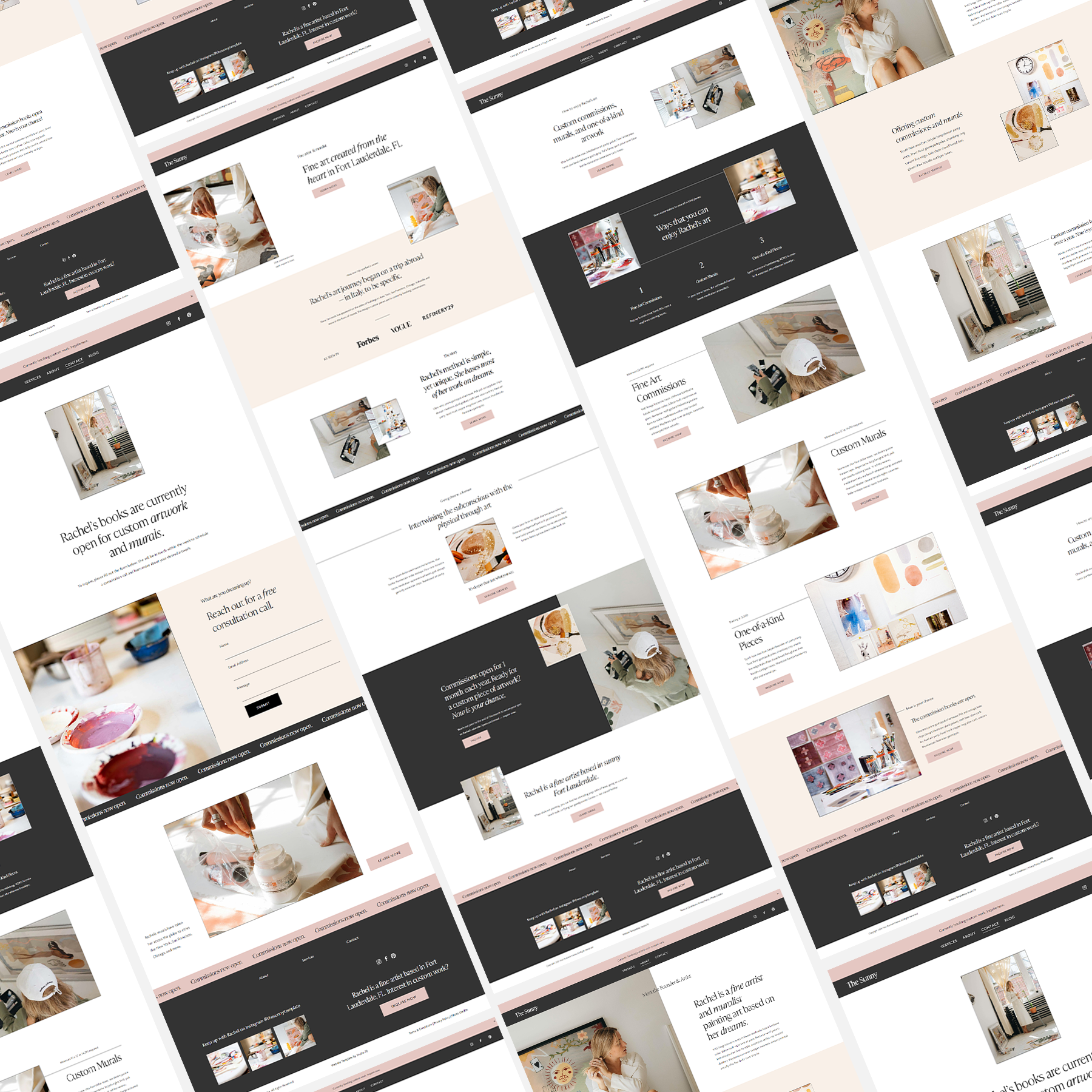 The Sunny Free Squarespace Template for Service Providers — Studio 70 ...