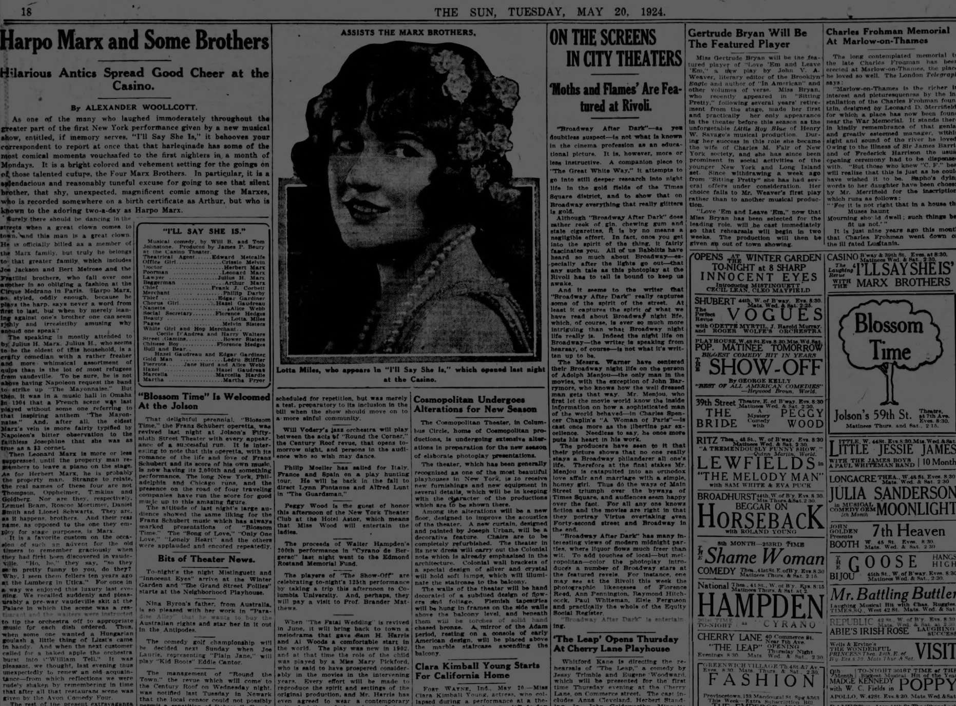 Press — I'll Say She Is