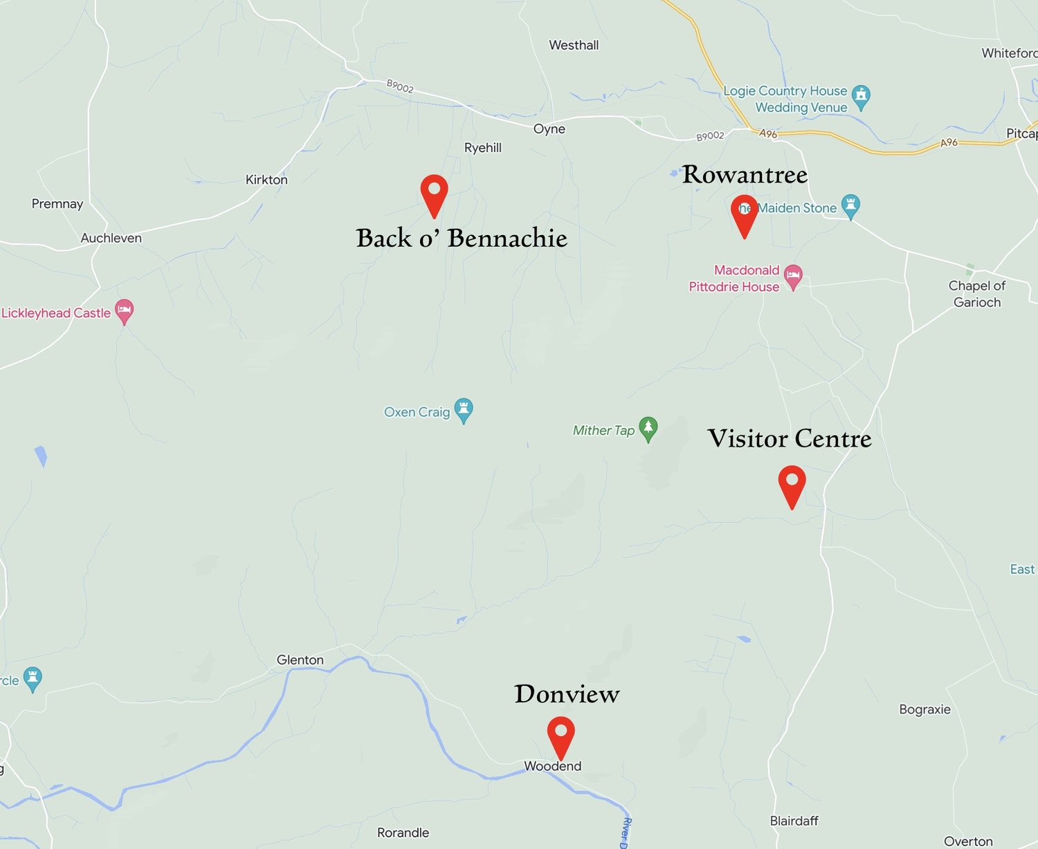 Find Us — Bennachie Visitor Centre