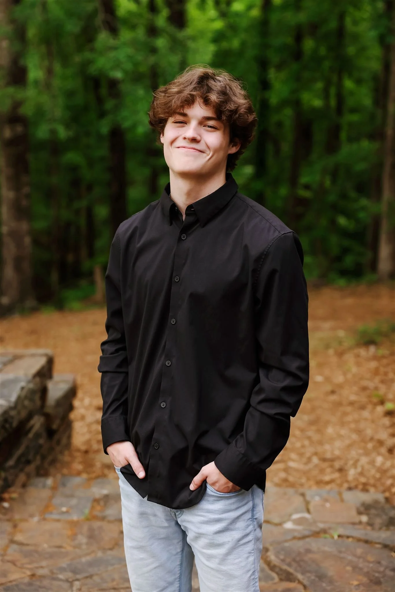 Auburn Alabama Senior Boy Portraits Chewacla State Park — Lauren ...