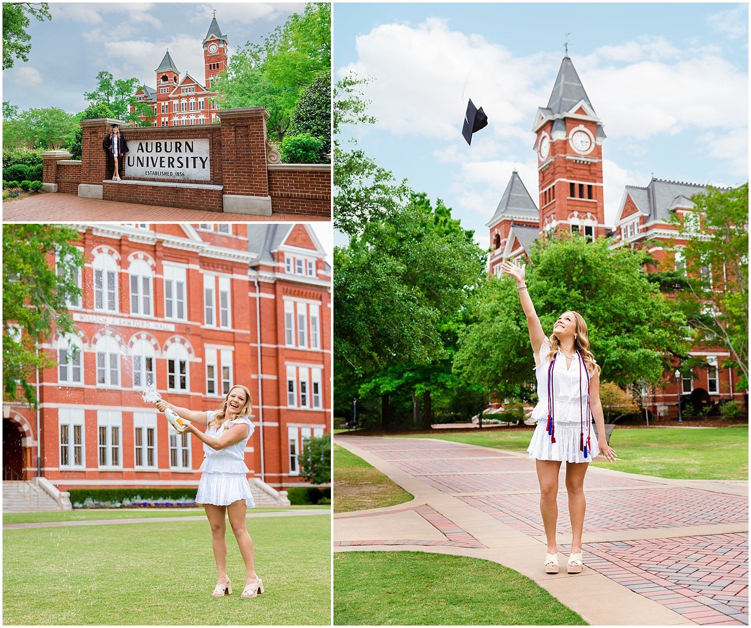 Auburn University Spring Graduation Photo Sessions | Lauren Beesley ...